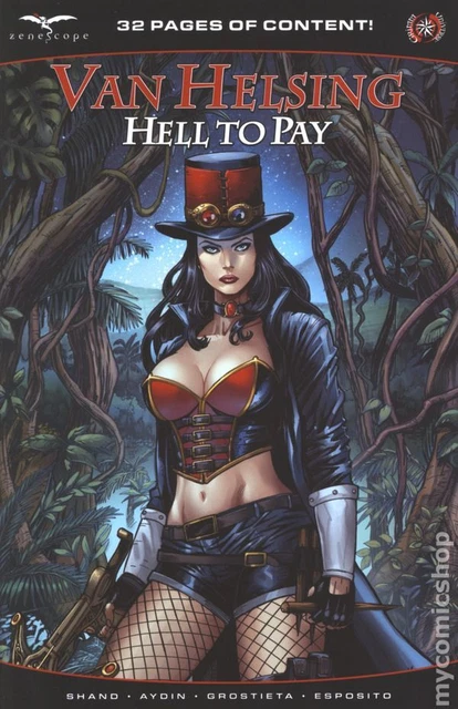 VAN HELSING HELL to Pay 1C NM 2023 image stock Zenescope EUR 6,91 - PicClick FR