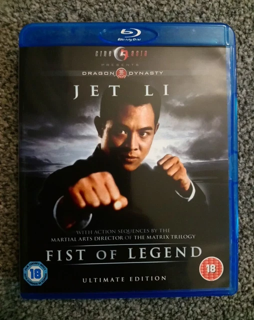FIST OF LEGEND Ultimate Edition Blu-ray Jet Li £6.50 - PicClick UK