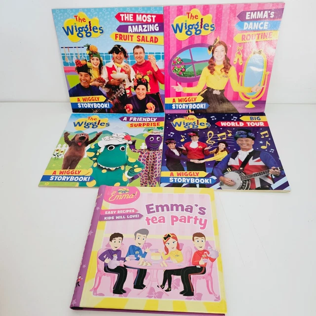 THE WIGGLES A Wiggly Storybook! and Emma's tea party Cookbook £15.58 ...