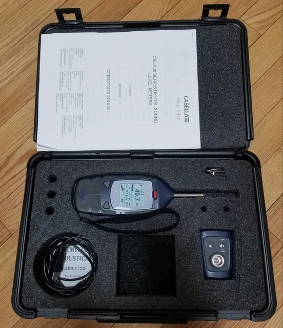 CASELLA CEL-246 DIGITAL Sound Level Meter $599.00 - PicClick