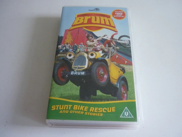 BRUM STUNT BIKE Rescue Vhs Video New Sealed With Sticker Set £89.08 ...
