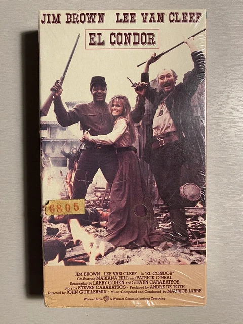 EL CONDOR (VHS, 1988) Jim Brown Lee Van Cleef Warner Bros. $15.00 ...
