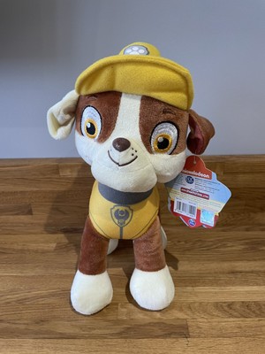 PAW PATROL PLUSH Rubble Nickelodeon Soft Toy New £8.99 - PicClick UK