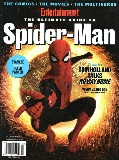 THE ULTIMATE GUIDE TO SPIDER-MAN Entertainment Weekly 2022 Reissue Tom ...