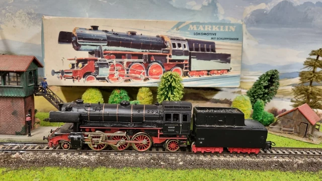 MÄRKLIN 3005 H0 Dampflok DA 800 BR 23 014 Guss Tender DB Modelleisenbahn AC OVP EUR 39,99 ...