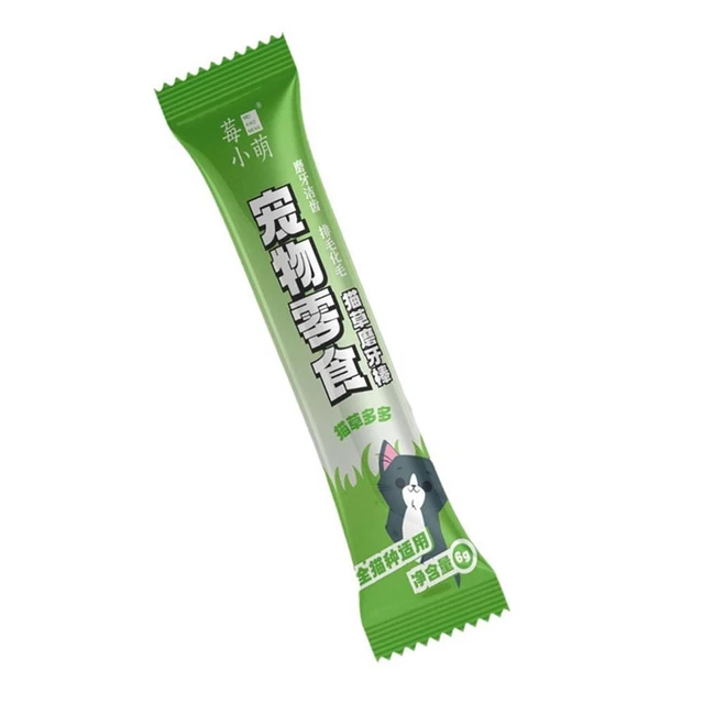`FREEZE-DRIED CAT GRASS Sticks Catnip Hair Removal Sticks Teething ...