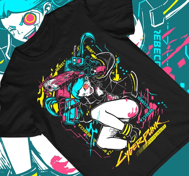CYBERPUNK EDGERUNNERS SHIRT,CYBERPUNK New T-Shirt,Edge runners Lucy ... CYBERPUNK EDGERUNNERS SHIRT,CYBERPUNK New T-Shirt,Edge runners Lucy ...