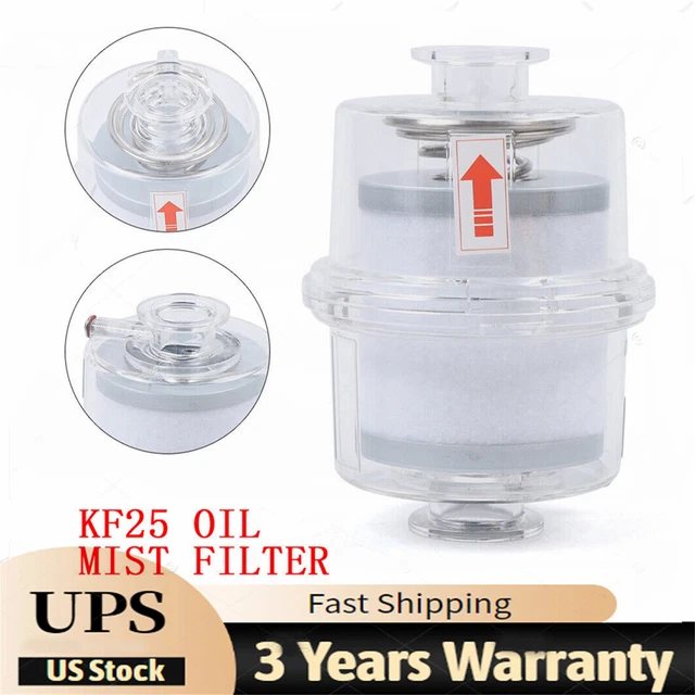 KF-25 OIL MIST Filter for Vacuum Pump Fume Separator Exhaust Filter ...