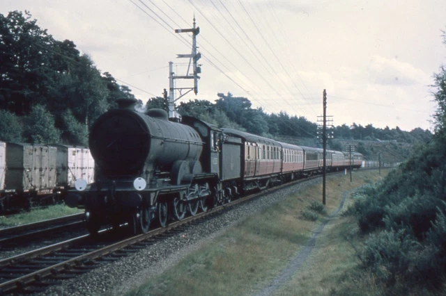 35MM RAILWAY SLIDE: COLOUR-RAIL: BRE 351: CLASS B12: 61535 £2.00 ...