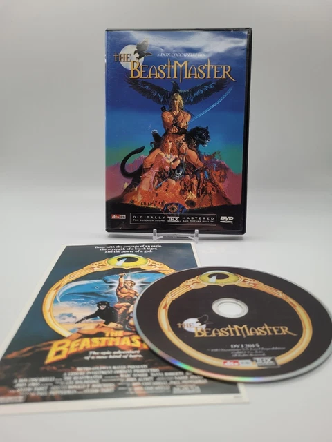 THE BEASTMASTER DVD - 1982 Widescreen w/Insert $9.99 - PicClick CA