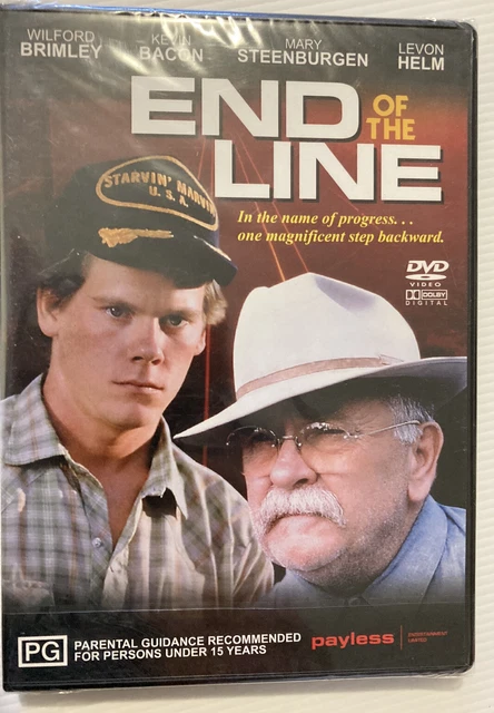END OF THE Line RARE DVD Wilford Brimley, Kevin Bacon, Mary Steenburgen ...