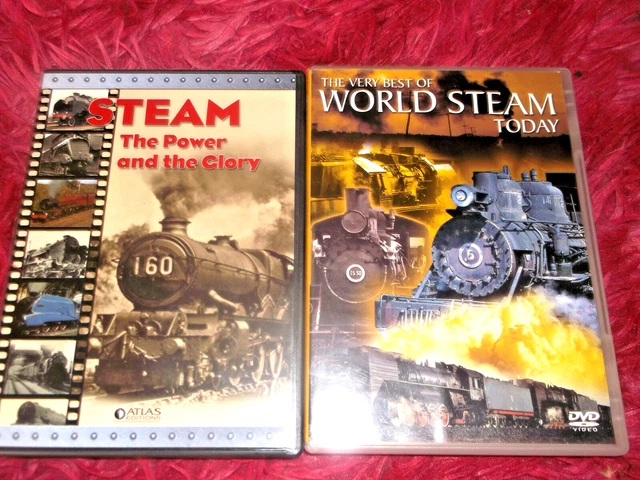 THE VERY BEST of world steam today/steam the power and glory dvds £7.99 ...