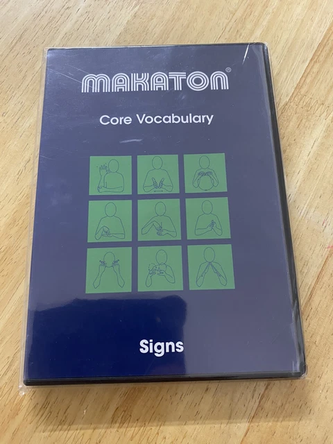 MAKATON CORE VOCABULARY Official Sign Language DVD NEW & SEALED. EUR 34 ...