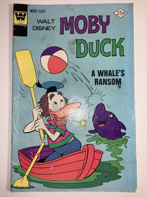 WALT DISNEY MOBY Duck Comic Book No. 22 April 1976 Whitman $2.29 - PicClick