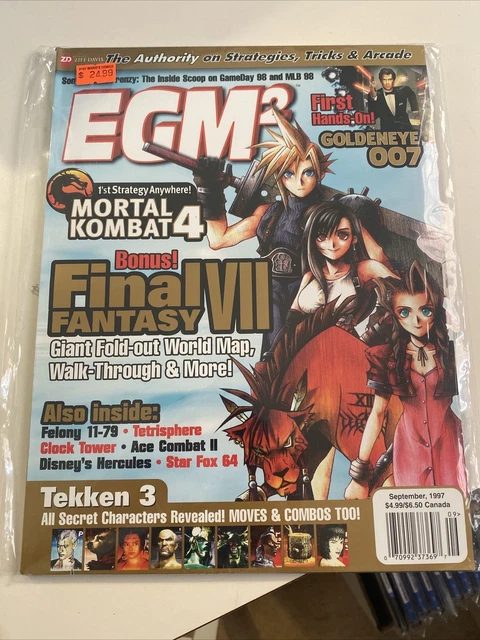 ELECTRONIC GAMING MAGAZINE EGM2 Final Fantasy VII September 1997 Issue ...