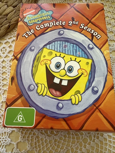 SPONGE BOB SQUAREPANTS Season 2 DVD Set REG 4 Box Set $21.60 - PicClick AU