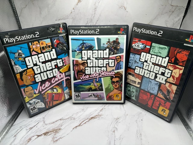 Sony Playstation 2 Grand Theft Auto Vice City Stories Vice City Lot