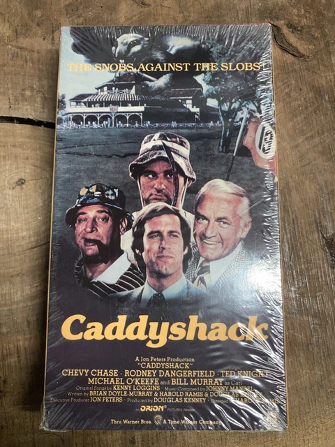 CADDYSHACK VHS CHEVY Chase Bill Murray Rodney Dangerfield Knight ...