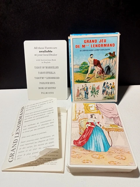 GRAND JEU DE Melle Lenormand - Cartomancie / Tarot Divinatoire ... GRAND JEU DE Melle Lenormand - Cartomancie / Tarot Divinatoire ...