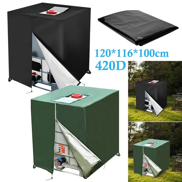 1000L WATER TANK IBC Container Tarpaulin IBC UV Protection Dustproof ...