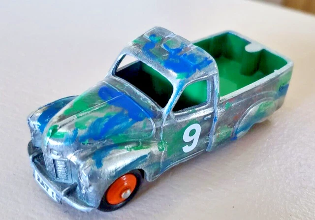 DINKY 470 DIECAST 1950s Rat Themed Austin Pick Up Code3 A One Off £25. ...