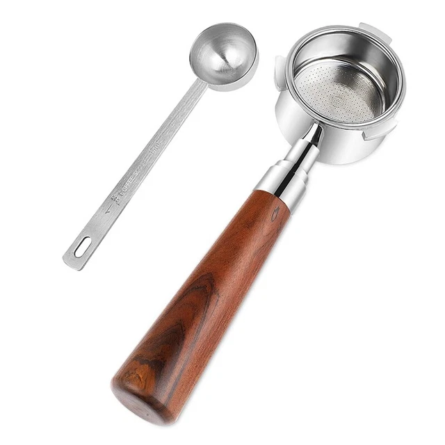 SENZA FONDO 51 mm, supporto filtro caffè senza fondo per macchina caffè ...