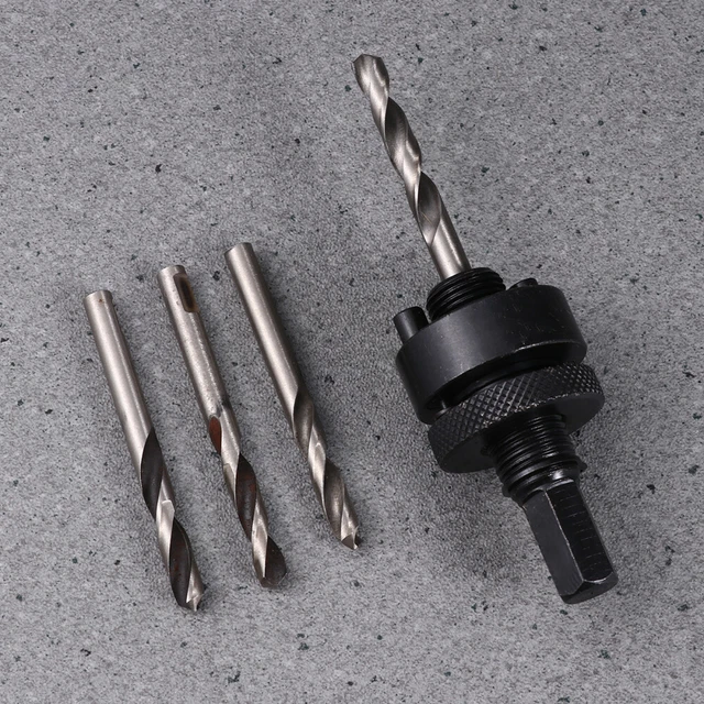 HEX HANDLE HOLE Arbor with Drill Bit Mandrel Galvanized Pipe £14.68 ...