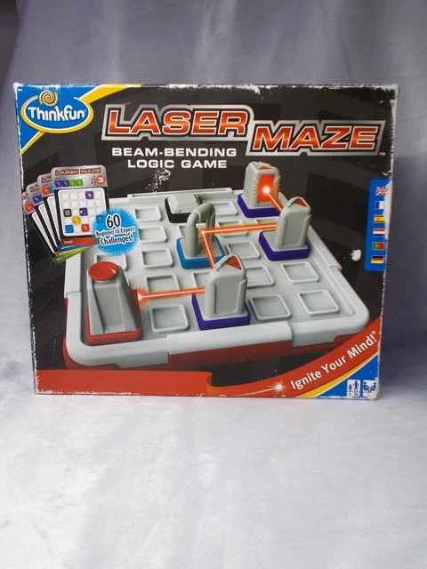 THINKFUN LASER MAZE Beam Bending Logic Board Game 2012 STEM New £23.00 ...
