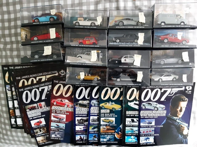 JAMES BOND CAR COLLECTION With MAGAZINES - Wide Selection £10.00 ...