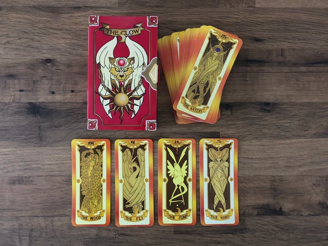 CARDCAPTOR SAKURA - The Clow 52 Card Set (w/ Clasp) - Clamp (Japan ...