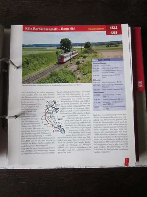 DAS GROSSE ARCHIV Eisenbahnstrecken: 473.2 Köln Barbarossaplatz Bonn ...