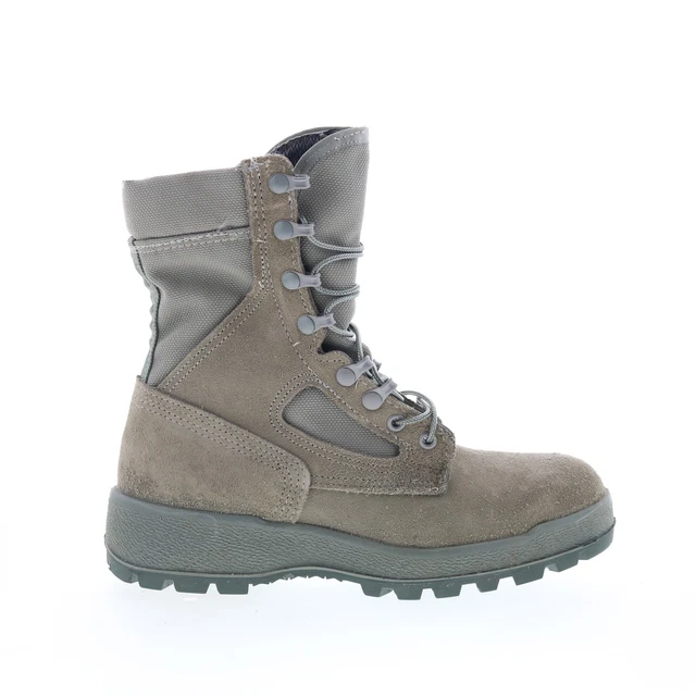 MCRAE AF TEMP Weather Made In USA 6AFG Mens Green Extra Wide Tactical ...