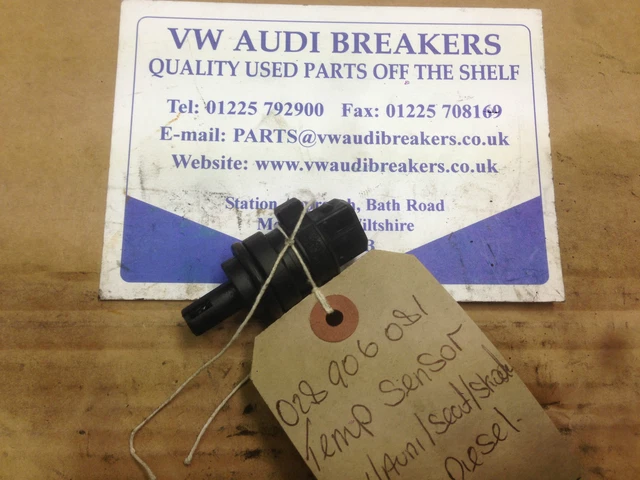 AUDI VW SEAT Skoda 2 Pin Temperature Sender Sensor 028906081 028 906 ...