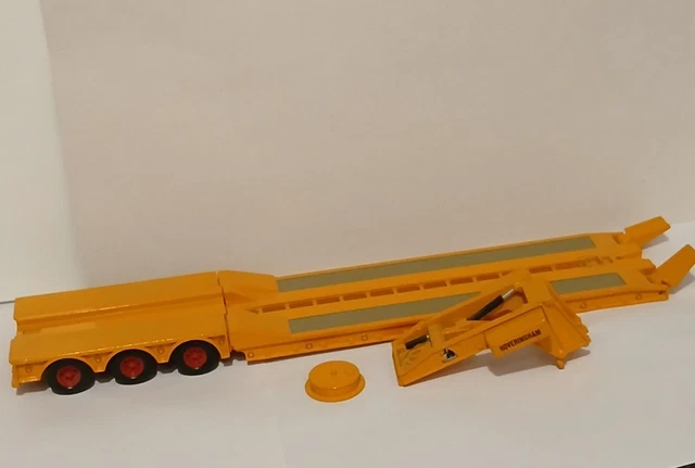 CORGI LOW Loader Hoveringham Heavy Haulage 3 Axle Trailer 1/50 Scale £ ...