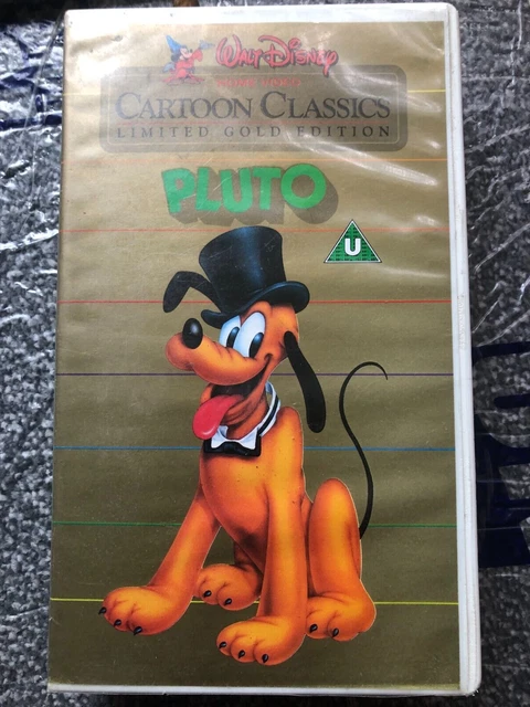 DISNEY CARTOON CLASSICS Rare Pluto VHS Home Video Tape more item listed ...