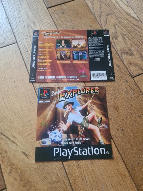 GENUINE BARBIE EXPLORER Front & Back Inlays Only *Ps1 Pal* £4.99 ...