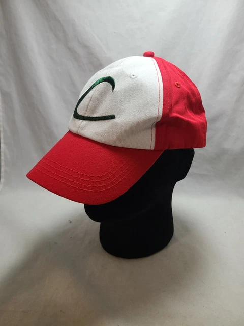 POKEMON ASH KETCHUM Adjustable Trainer Catcher Baseball Clean-up Hat ...