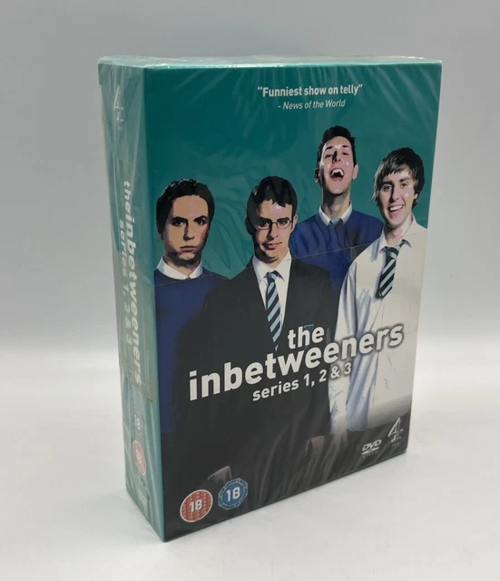 INBETWEENERS SERIES 1-3 Complete DVD Box Set 2010 Channel 4 Comedy New ...