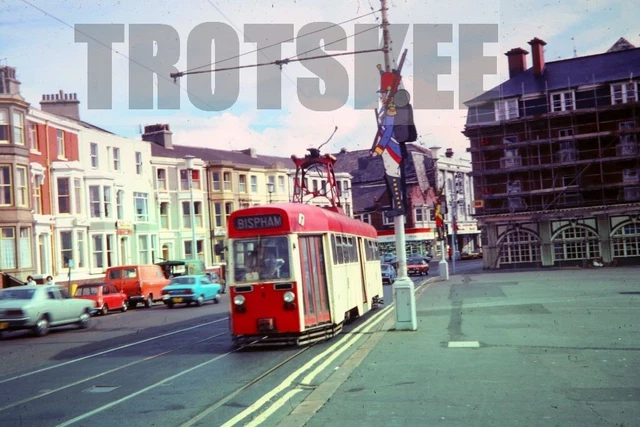 35MM SLIDE BLACKPOOL Transport Single Decker Tram Strassenbahn 5 1978 Original £3.79 - PicClick UK