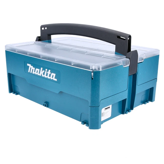 MAKITA P-84137 STACKABLE MakPac Cantilever Tool Storage Box With Handle ...