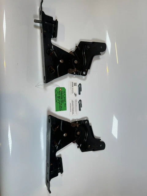 OEM 2002-2009 DODGE Ram Driver / RH 60 Split Rear Seat Hinge Brackets ...