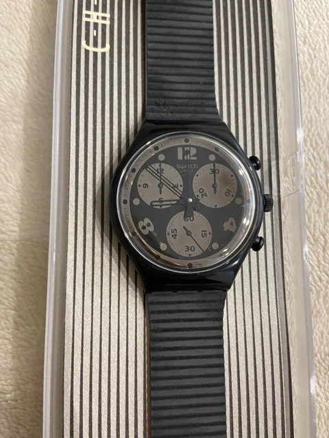 SWATCH CHRONO VINTAGE SCB110 Moon Shadow 1993 EUR 60,00 - PicClick IT