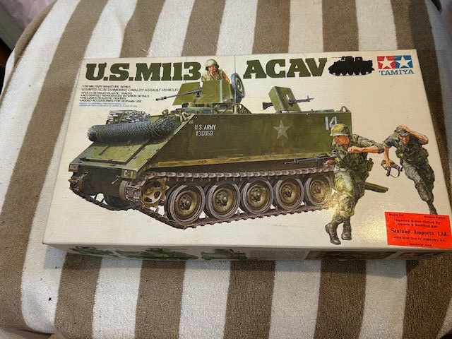 TAMIYA 1/35 US Army M113 ACAV Personnel Carrier - Vietnam $45.00 ...