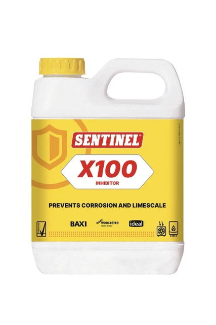 SENTINEL X100 CENTRAL Heating Scale Inhibitor - 1L £16.14 - PicClick UK