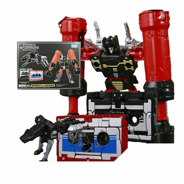 TRANSFORMERS MASTERPIECE MP-15 MP15 RUMBLE & JAGUAR Robots Christmas ...