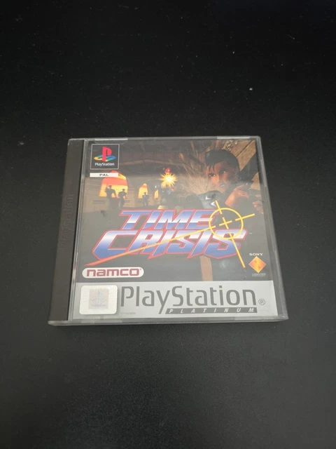 TIME CRISIS SONY Ps1 Game Complete With Manual £7.95 - PicClick UK