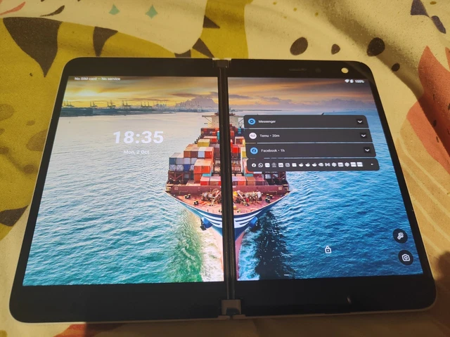 MICROSOFT SURFACE DUO White 128GB 6GB RAM £209.99 - PicClick UK