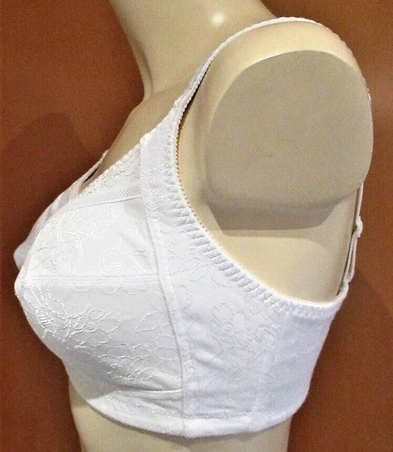 BH AMOENA BH Nora Prothesen-BH Gr. 85 C 555R Lycra Soft-BH Weiß Dessous ...