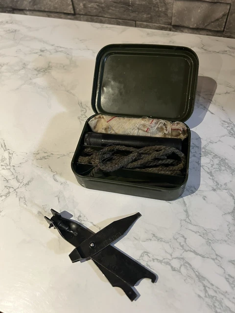 BRITISH ARMY L1A1 SLR Combination Tool Combi Multi Cleaning Kit ...