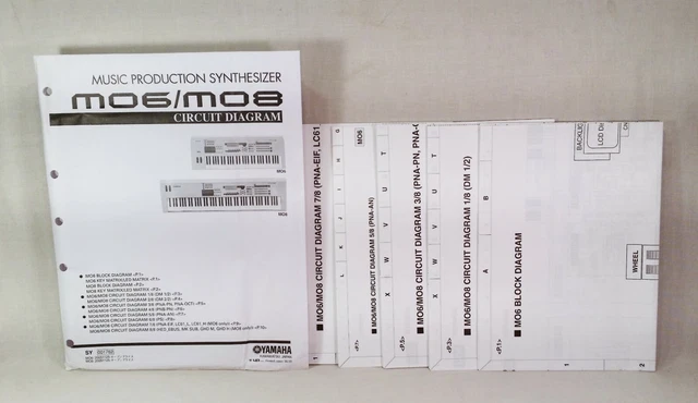 YAMAHA MO8 MUSIC Production Synthesizer 88-key Keyboard MO 8 £430.04 ...